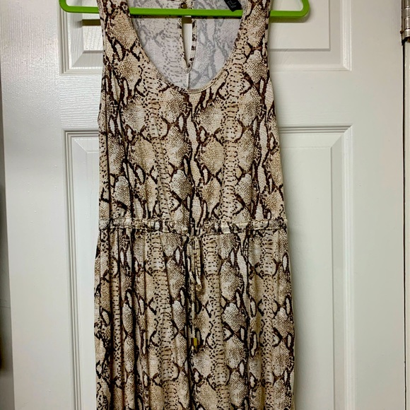 Dresses | Snakeskin Print Dress | Poshmark